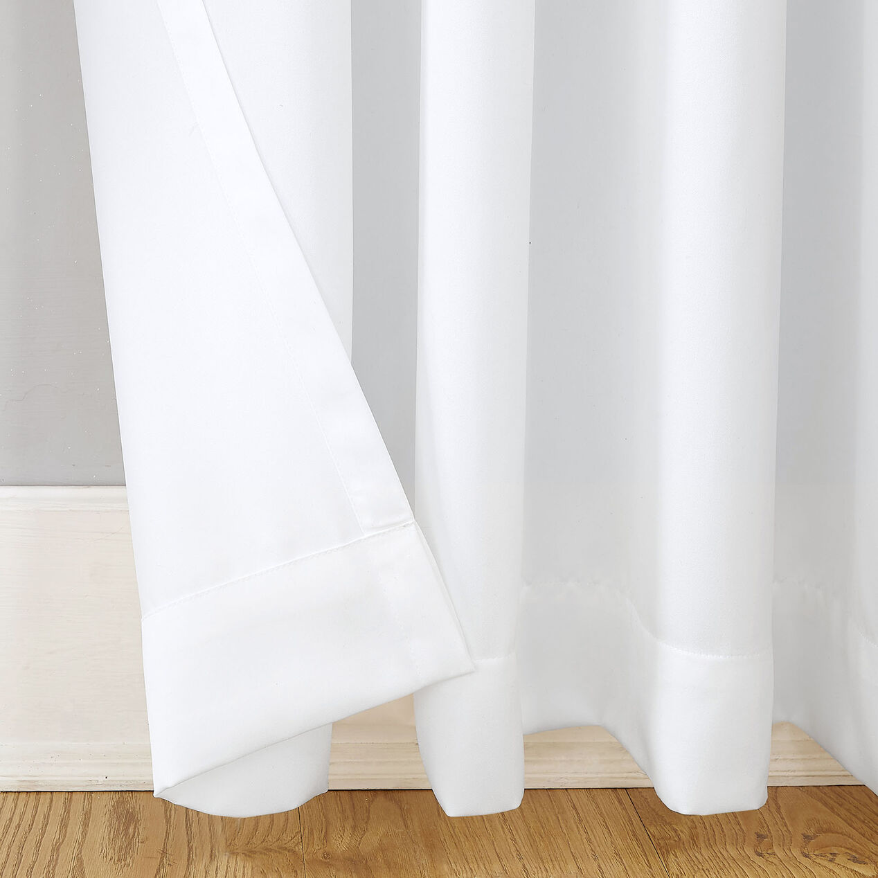 Madison Solid White Curtains | At Home
