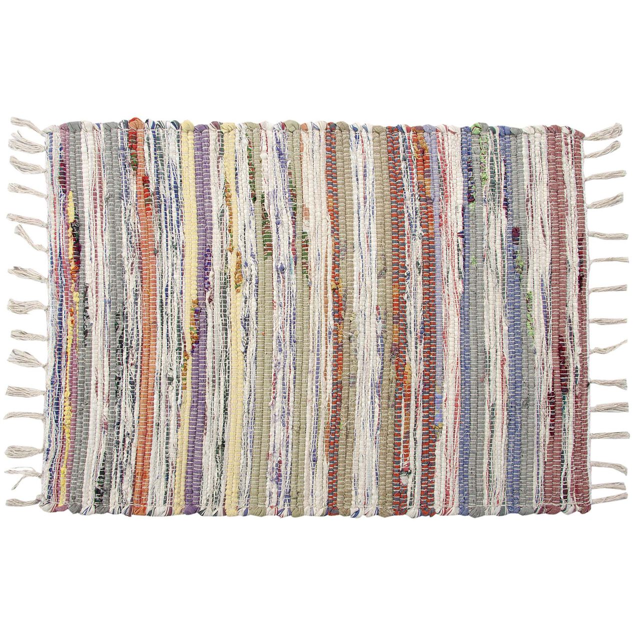 Pastel Multi Chindi Accent Rug 20 X 30-in | At Home