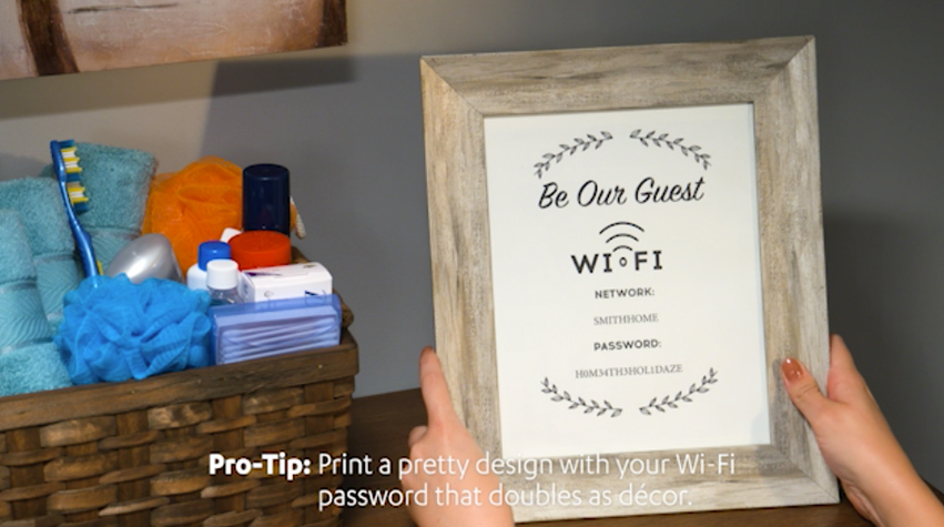 Guest Room Welcome Kit